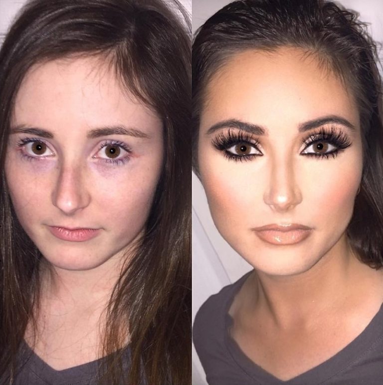 “Before and after professional makeup!”: Fantastic transformations of ...